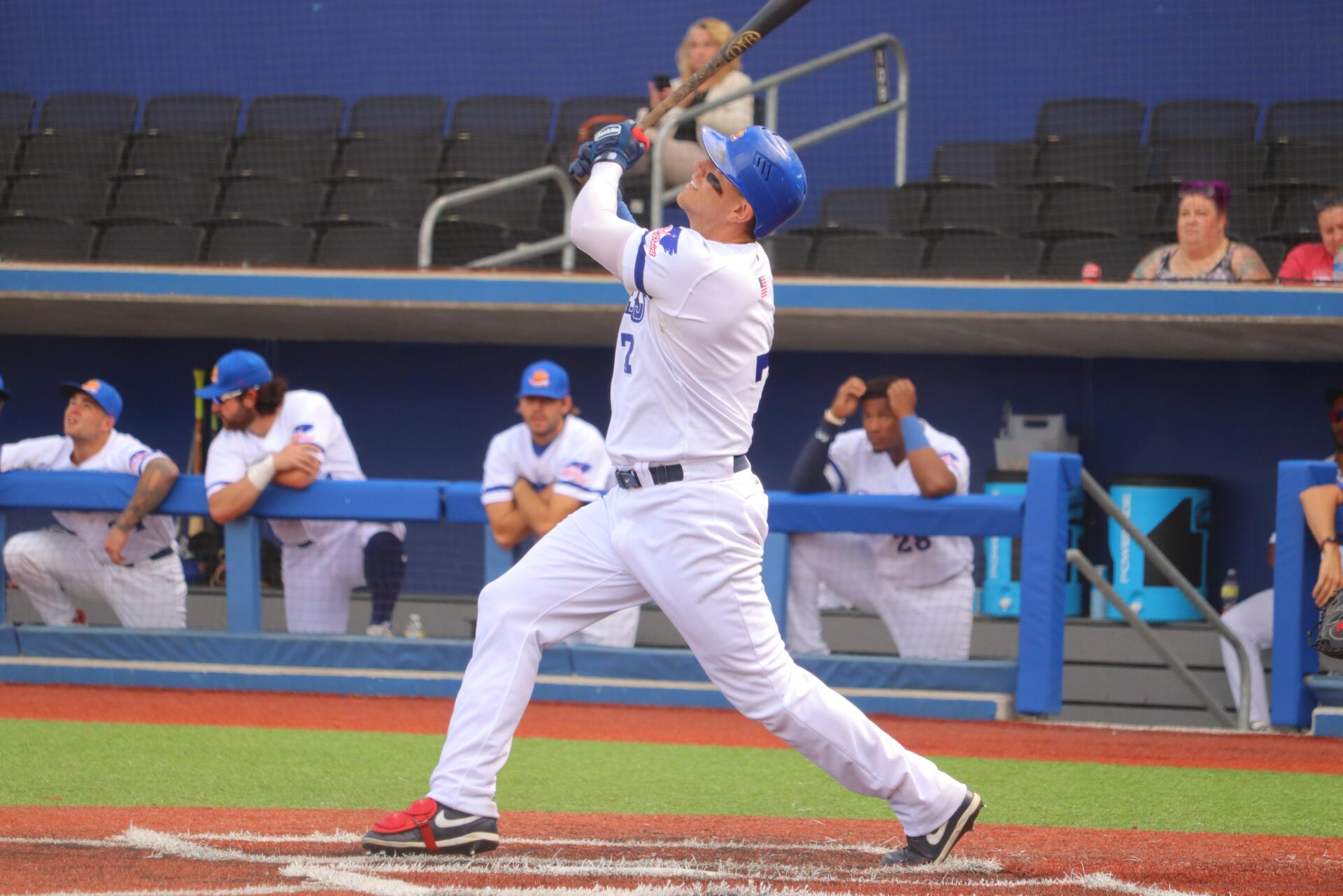 Morrison Drives in 4, Leads Rockers to Win | High Point Rockers Baseball