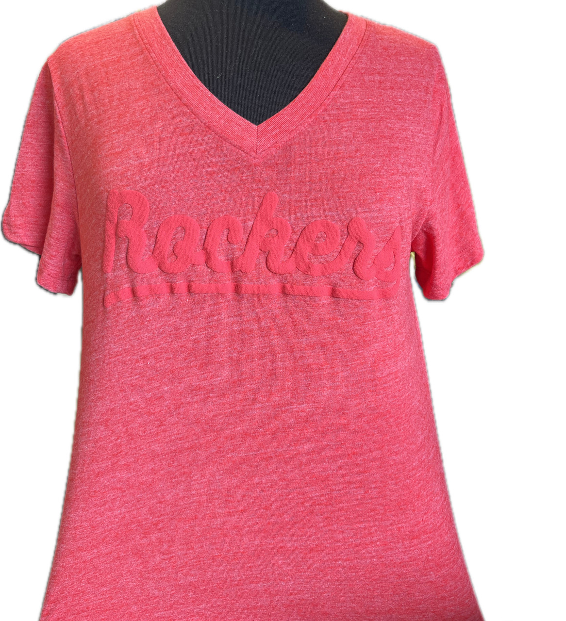 Women's Intramural Boyfriend V Tee | High Point Rockers Baseball