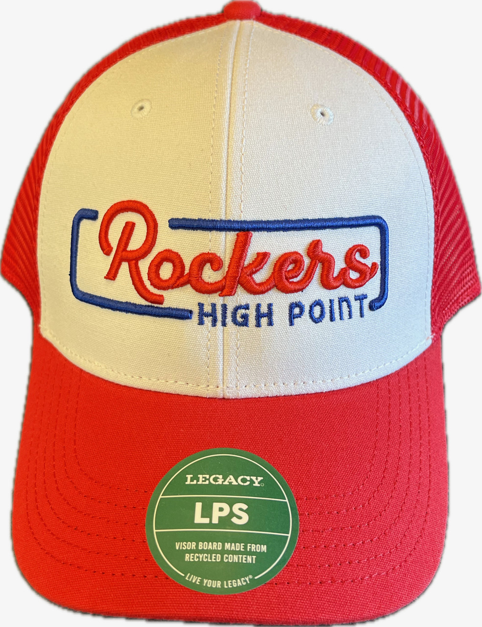 Red LPS Trucker | High Point Rockers Baseball