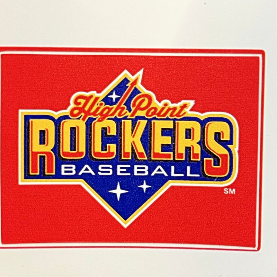 Primary Logo Sticker | High Point Rockers Baseball